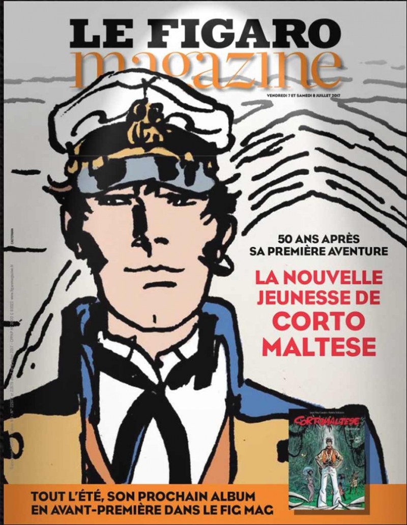 Corto Maltese. Equatoria: prépublication dans le Figaro Magazine ...